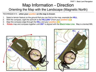 Land navigation part 1 | PDF