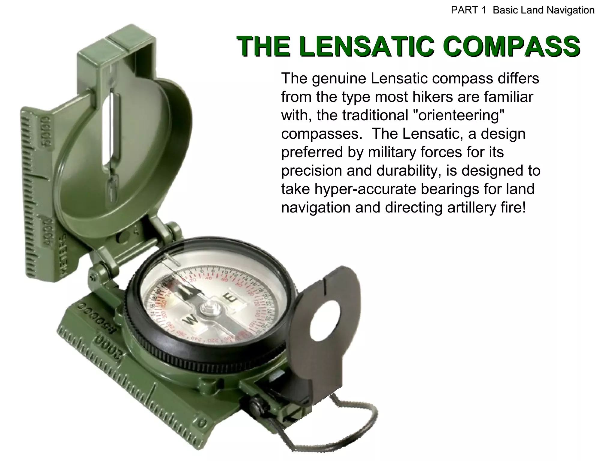 Land navigation part 1 | PPT