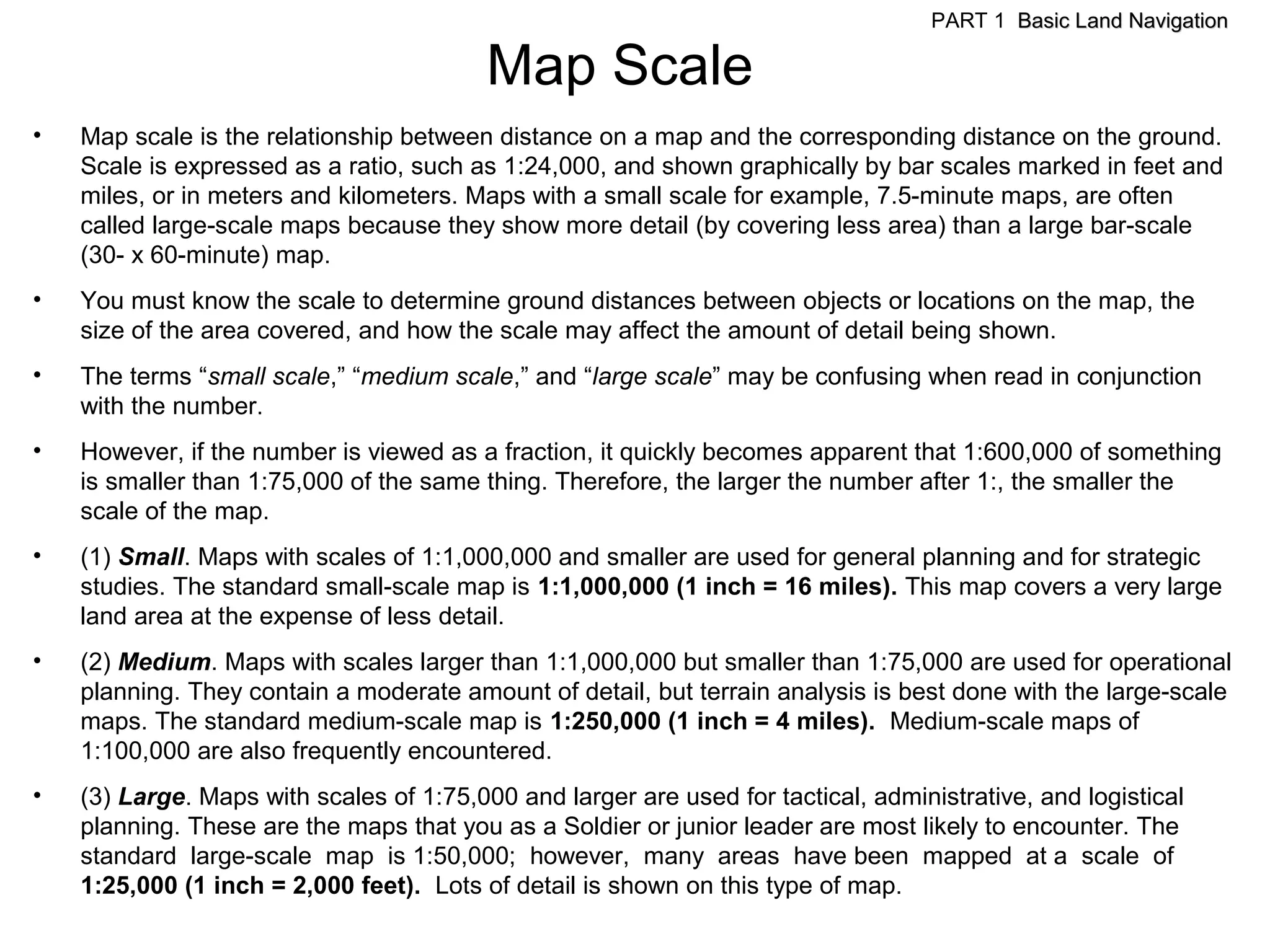 Land navigation part 1 | PPT