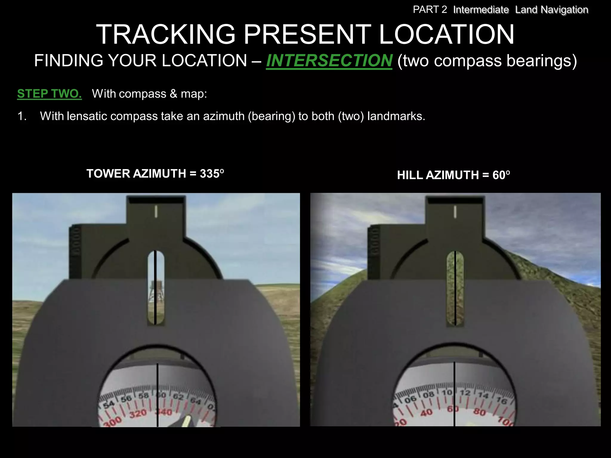 Land navigation part 2 | PDF