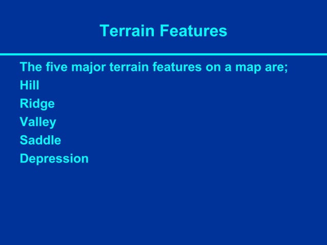 Land Navigation Presentation | PPT