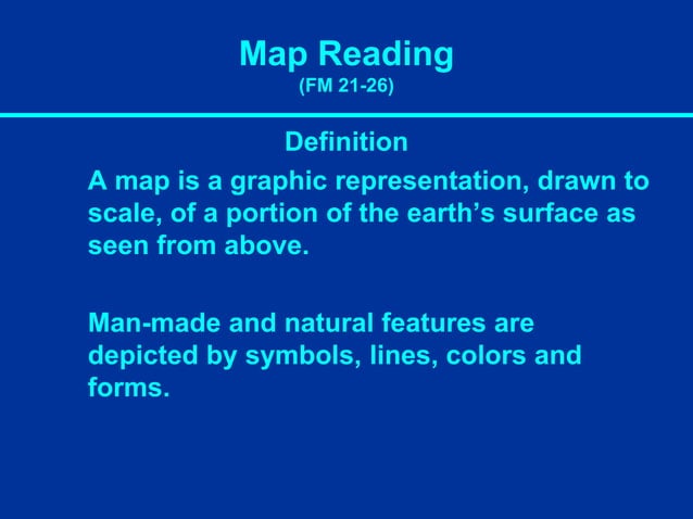 Land Navigation Presentation | PPT