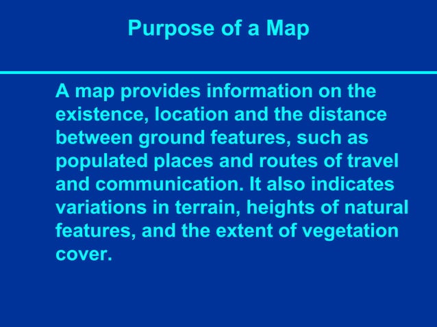 Land Navigation Presentation | PPT