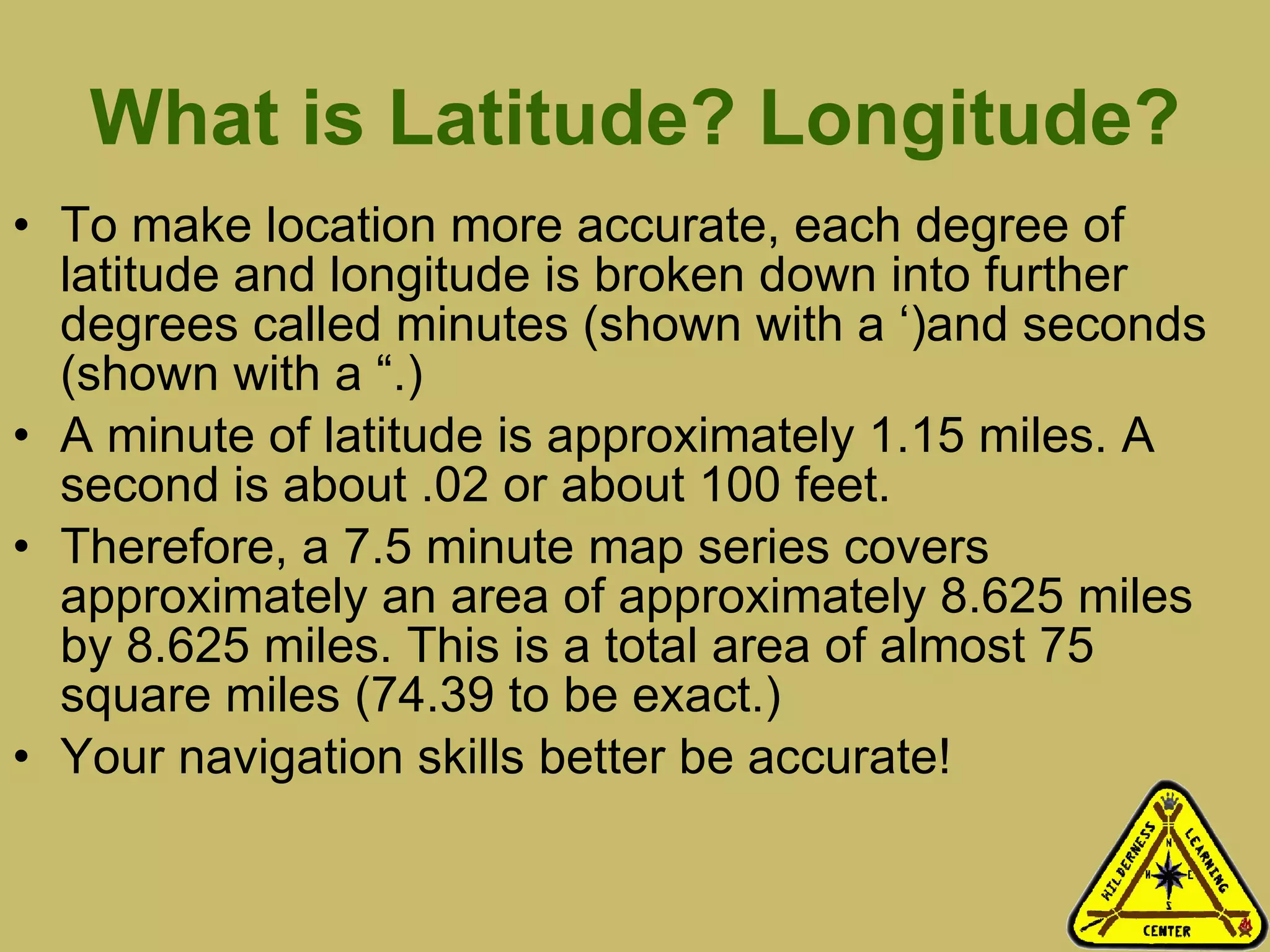 Land Navigation With Map And Compass | PPT