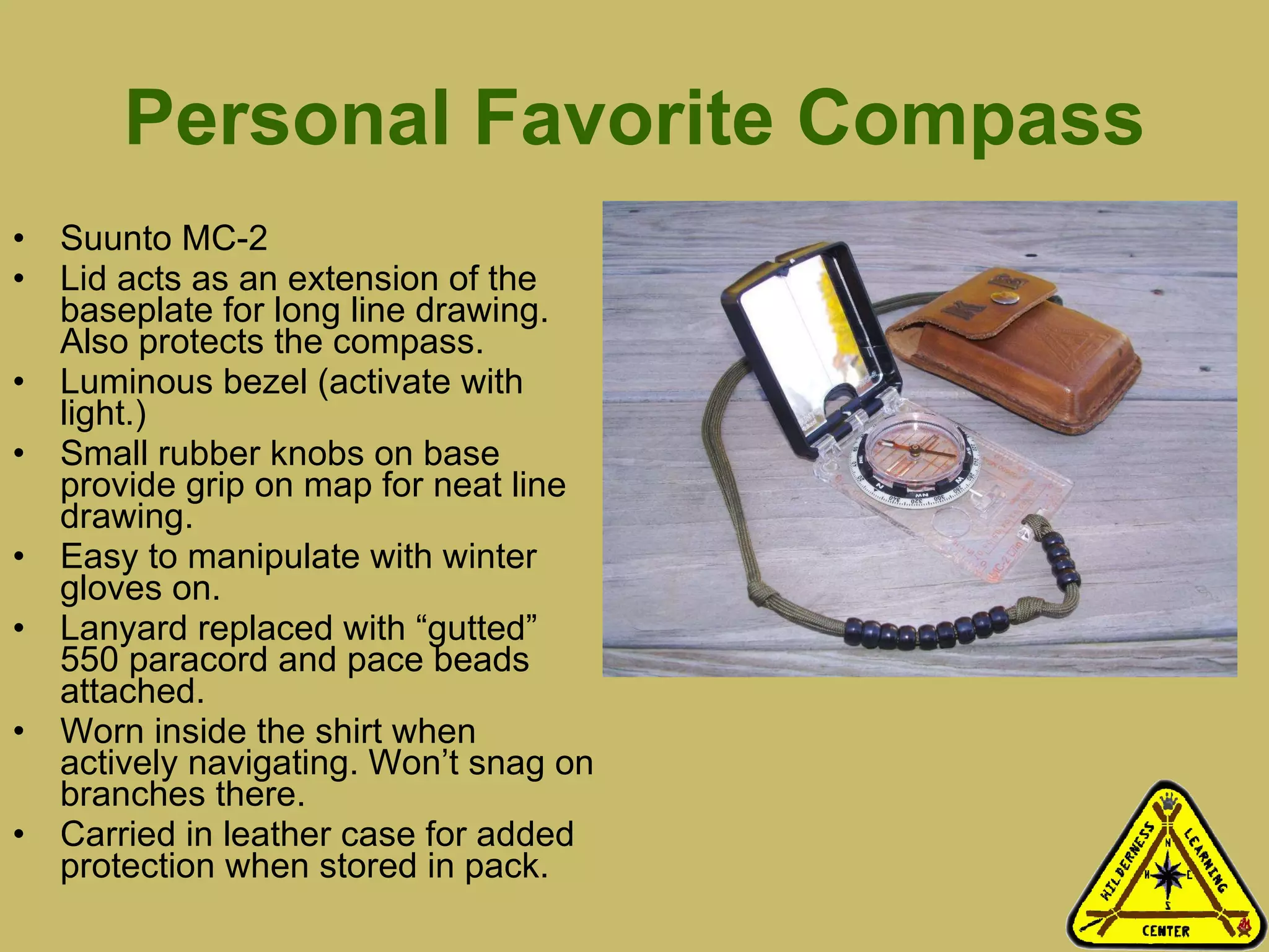 Land Navigation With Map And Compass | PPT