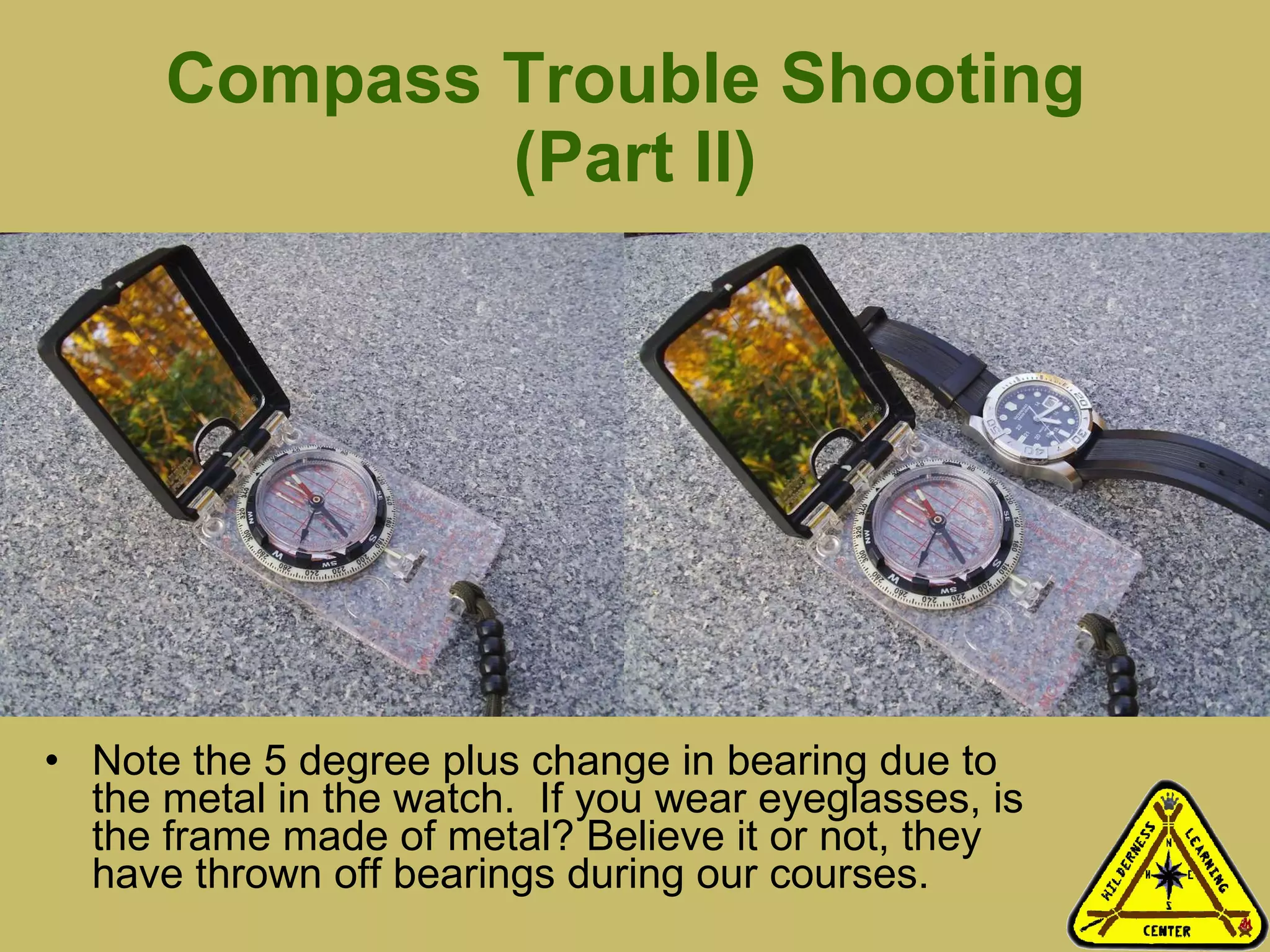 Land Navigation With Map And Compass | PPT