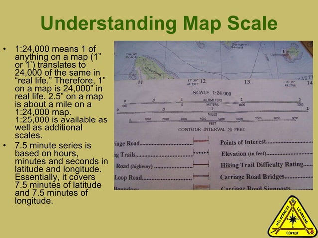 Land Navigation With Map And Compass | PPT | Geography | Science