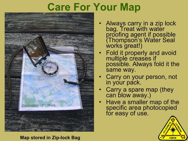 Land Navigation With Map And Compass | PPT | Geography | Science