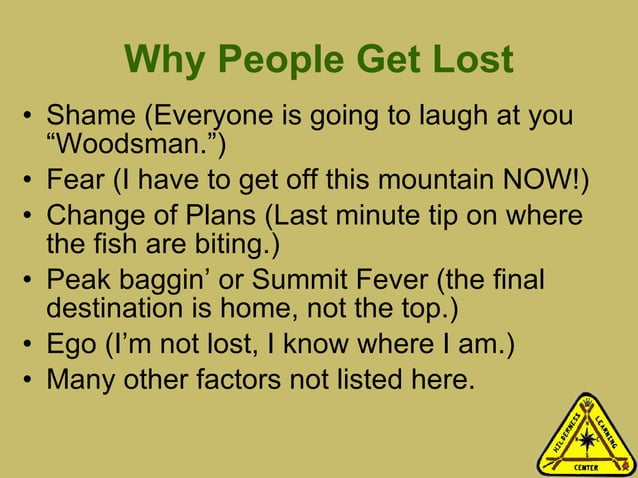 Land Navigation With Map And Compass | PPT | Geography | Science