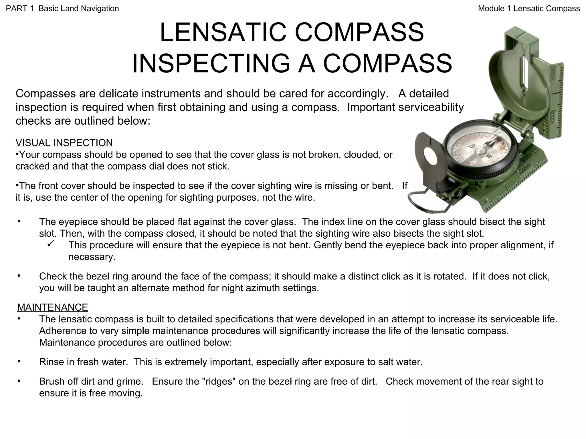 Landnav module 1 | PPT