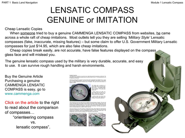 Landnav module 1 | PPT | Geography | Science