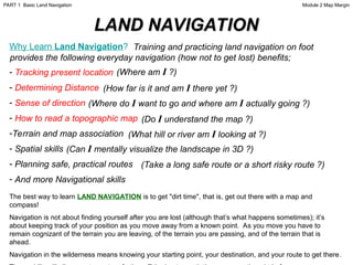 landnav_module_Ploting in the Maps and Aplications | PPT