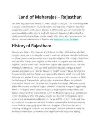 Land of maharajas | PDF