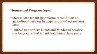 Landownership in the Philippines under the Americans-2-pptx.pptx