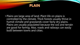 Land Part of the Earth and Their Uses.pptx