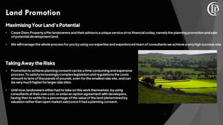 Land Planning Brochure | PPT