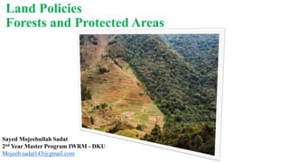 Land Policies and Protected areas .pptx