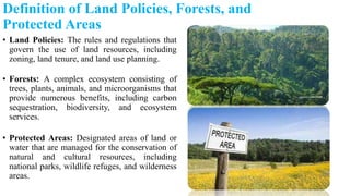 Land Policies and Protected areas .pptx