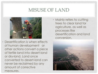 LAND POLLUTION | PPTX