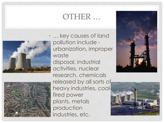 LAND POLLUTION | PPTX