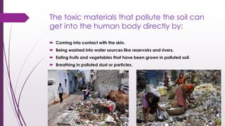 Land pollution . | PPTX