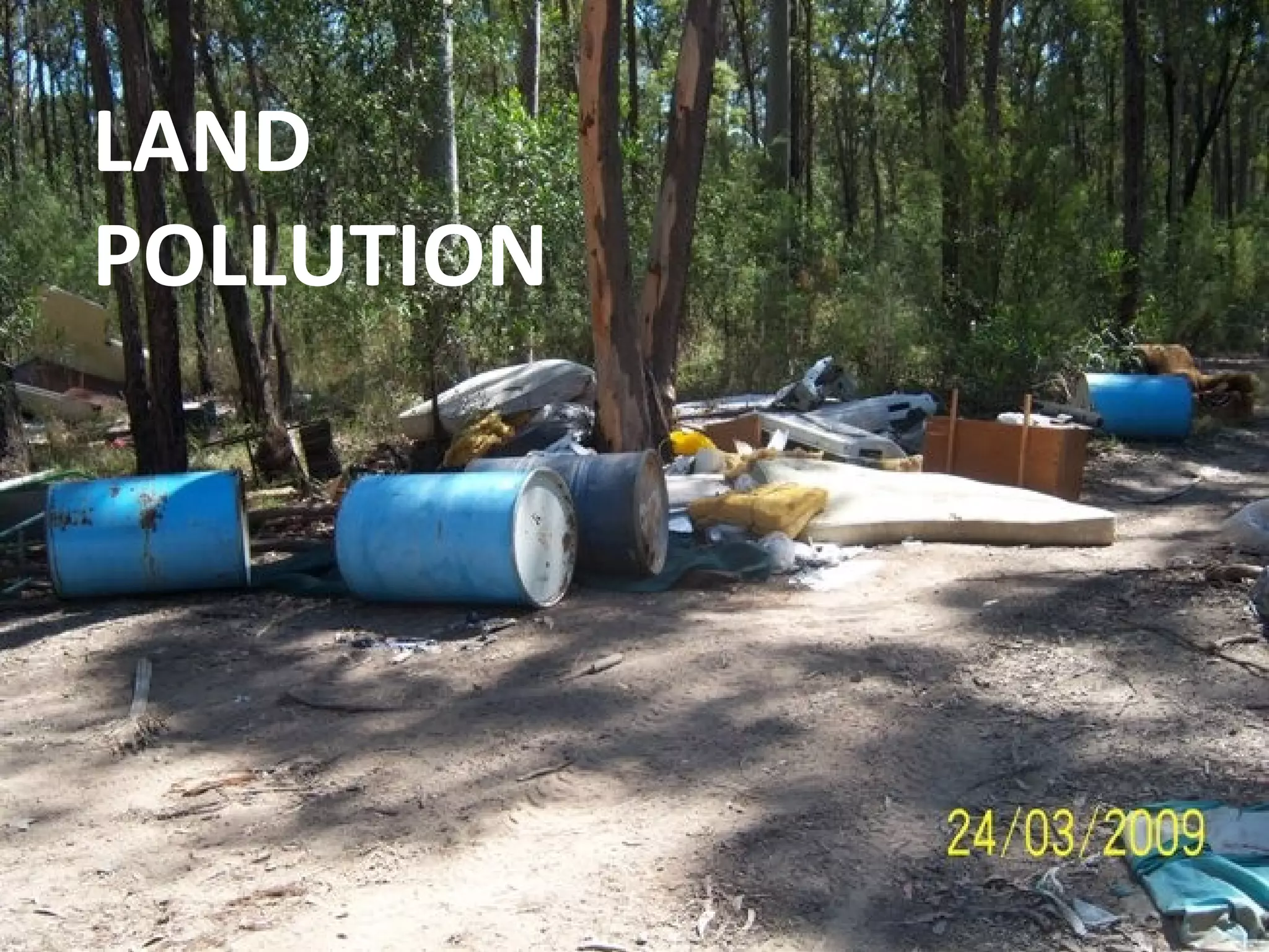 Land pollution | PPT