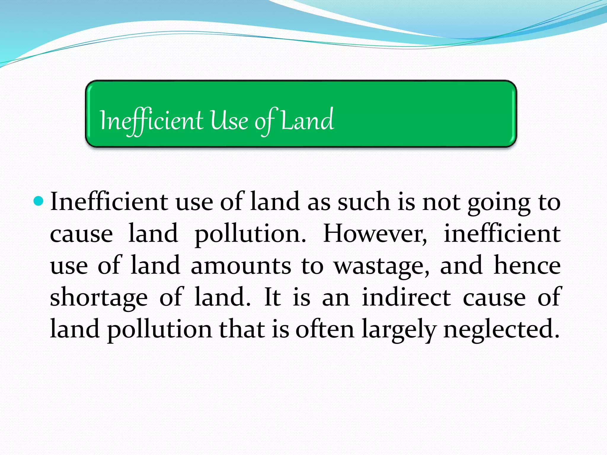 Land pollution | PPTX
