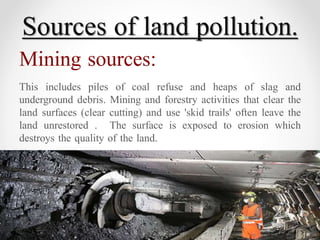 Land pollution | PPTX