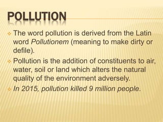 Land pollution by Mannat | PPT