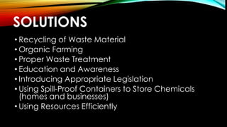 Land pollution c. hyman, m.murray and r. bent | PPTX