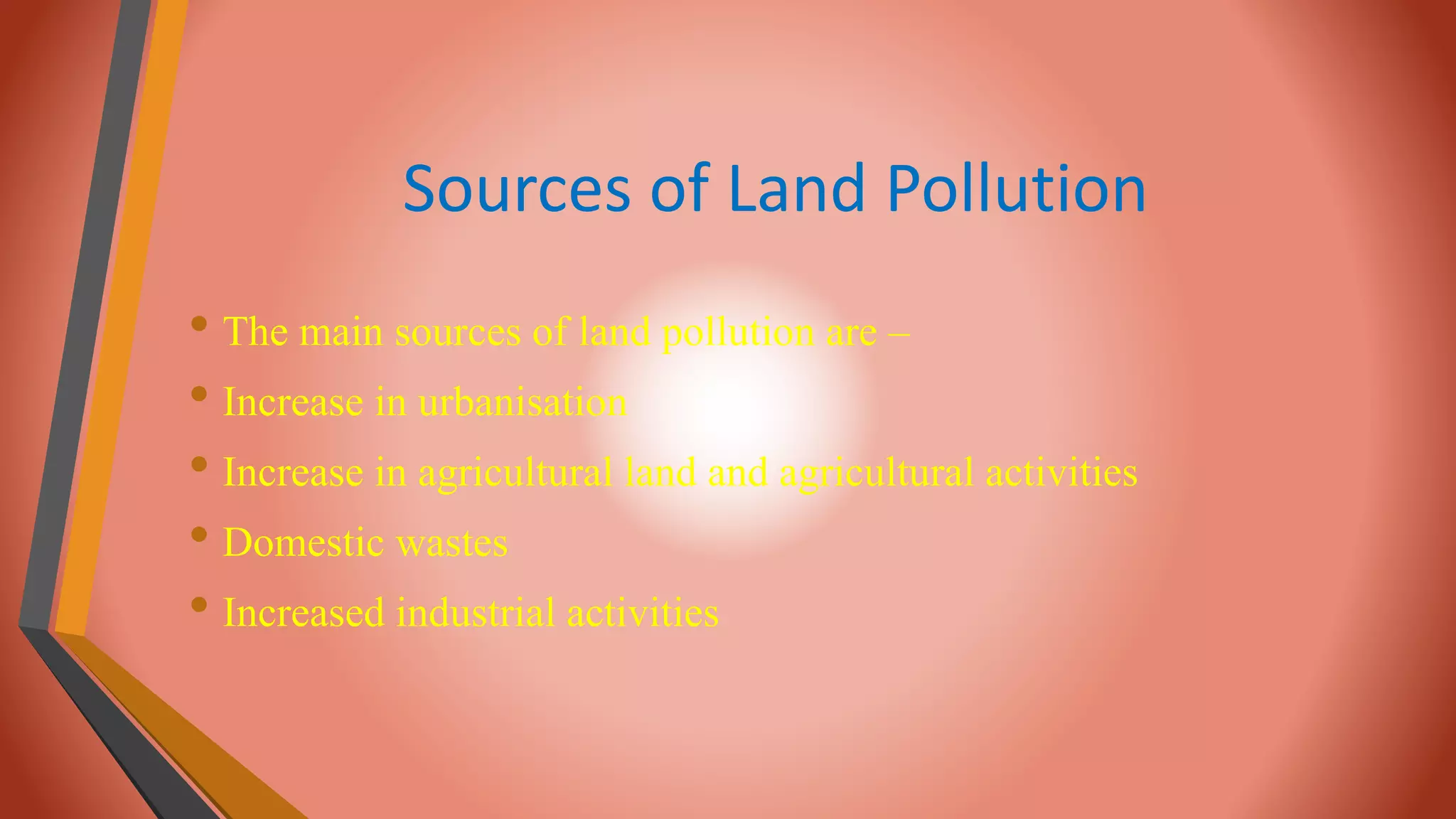 Land pollution ppt by arupa abhisikta | PPT