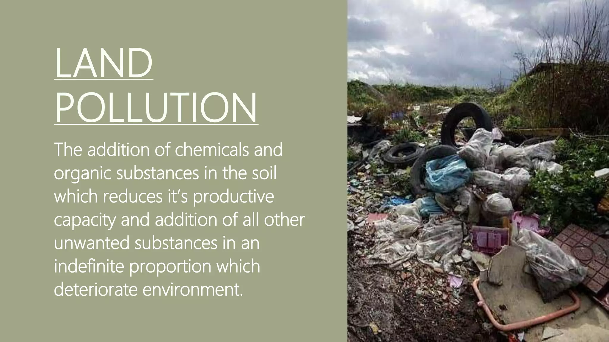Land pollution | PPTX