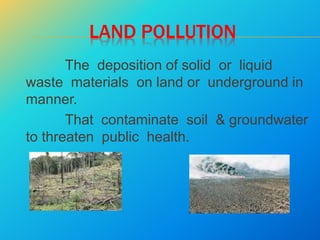 Land pollution | PPSX