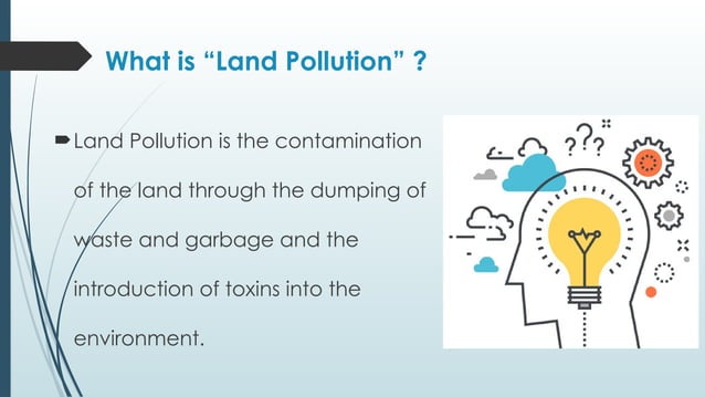 Land Pollution PowerPoint Presentation HS | PPTX