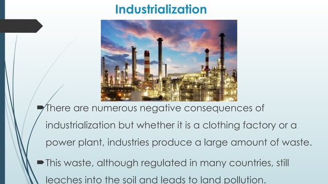 Land Pollution PowerPoint Presentation HS | PPTX