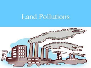 Land Pollution Drawing For Kids
