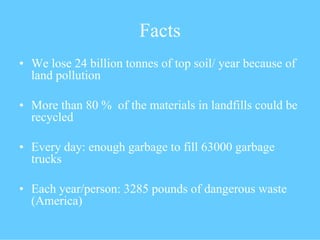 Land Pollution Facts