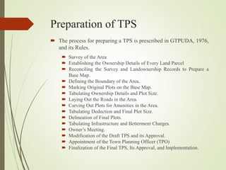 Land pooling Policy of DDA TPS and Magarpatta | PPTX