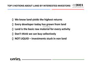 Land pooling mpd 2021 summary | PDF
