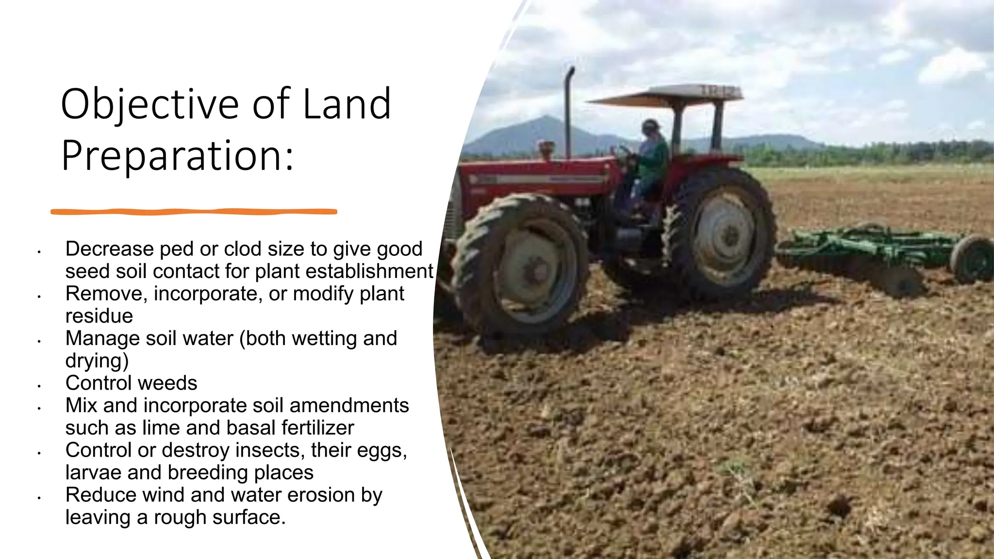 LAND PREPARATION Objectives and types.pptx