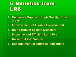 Land readjustment _e_ | PPT