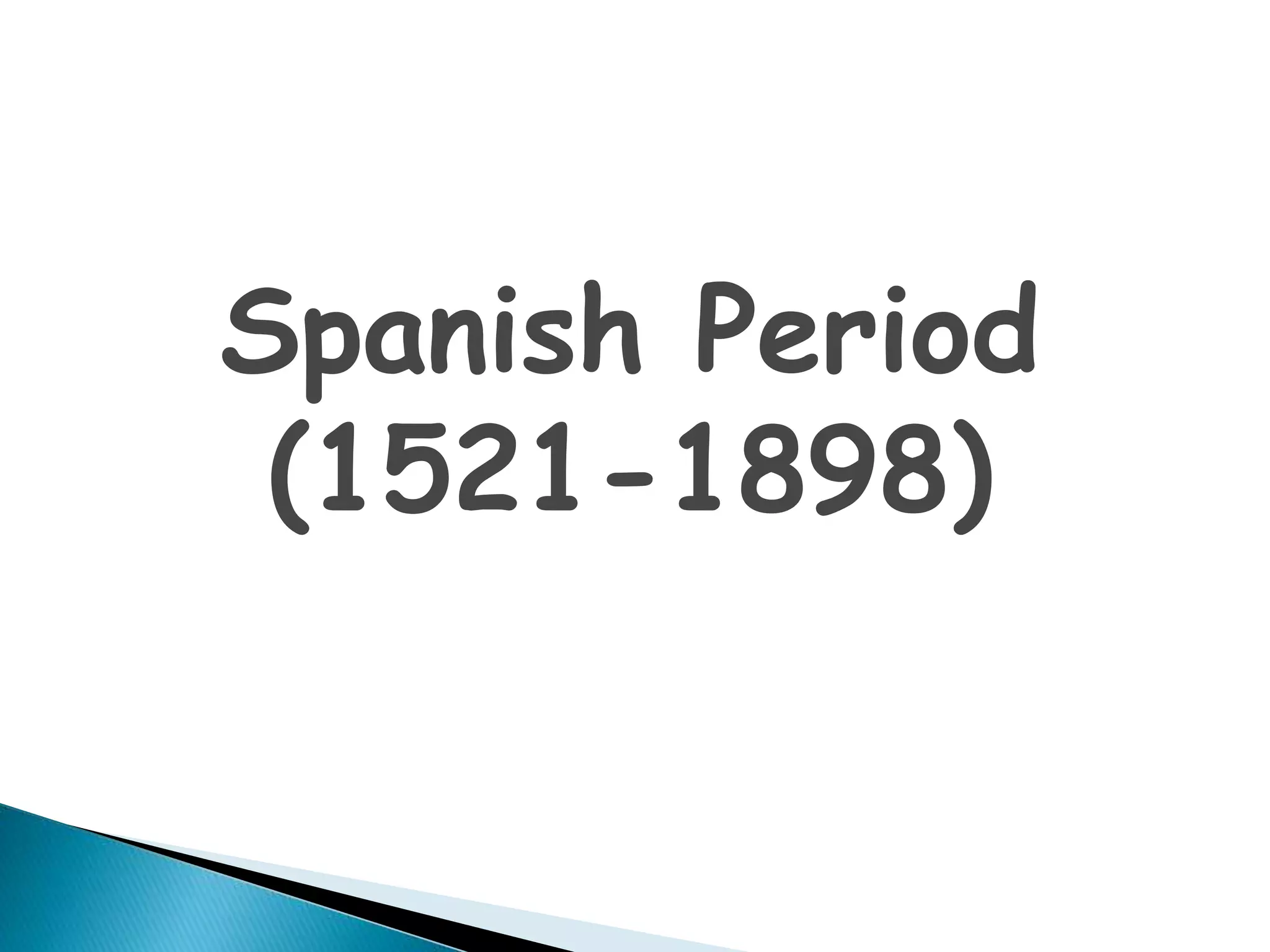 Agrarian (Land) Reform in the Philippines During Spanish Period | PPTX