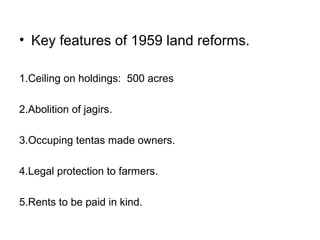 Land reforms by | PPT