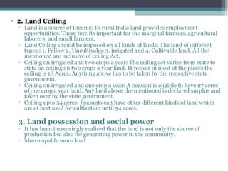 Land reforms in india | PPT