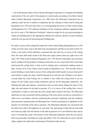 Land reforms vis a-vis urban land ceiling act and its connotations in ...