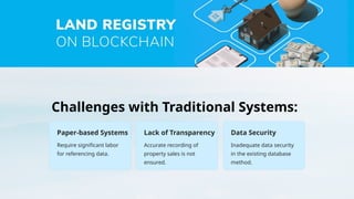 Land registration by blockchain system.pptx