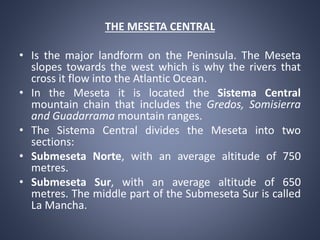 UNIT 4. Land relief and water distribution in the world. | PPT