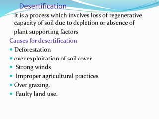 Land Resource (Environmental Science) | PPTX
