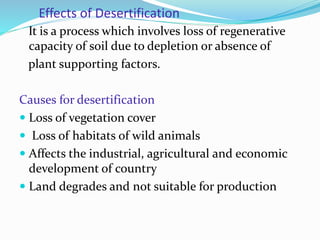 Land Resource (Environmental Science) | PPTX