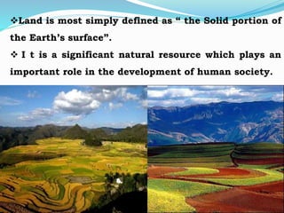Land resources(1) | PPTX